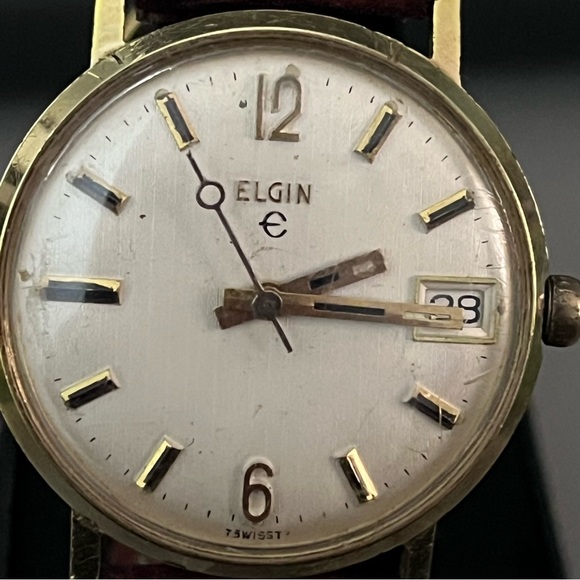 Elgin | Accessories | Elgin Vintage Manual Wind Mens Watch | Poshmark